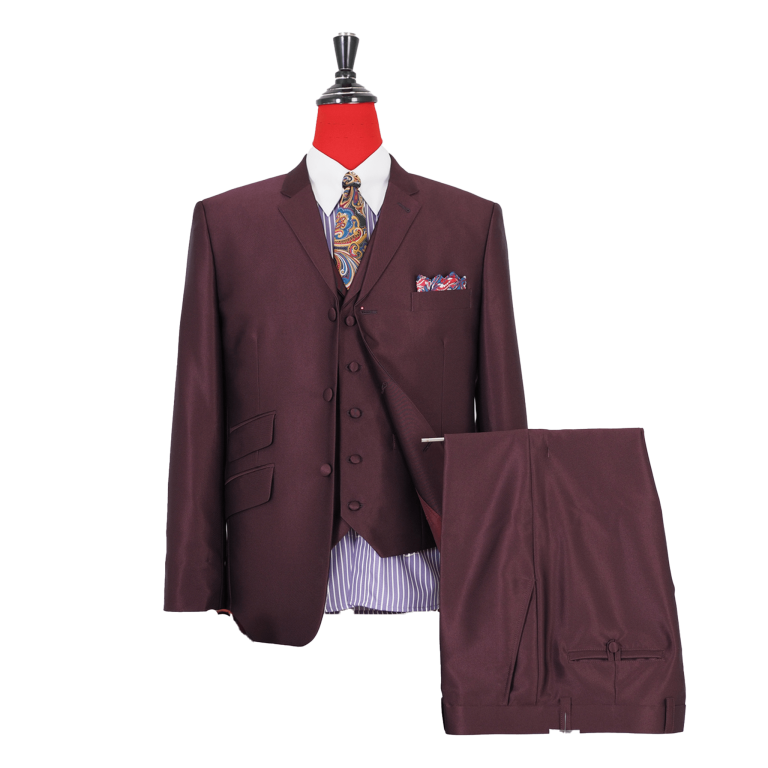 Bespoke Mod Suit - 1960's Retro and Mod Fashion for Man