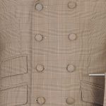 Double Breasted Mod Suit - Bespoke Brown Suit of 60s Mod Style Suit