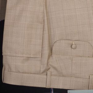 Double Breasted Mod Suit - Bespoke Brown Suit of 60s Mod Style Suit